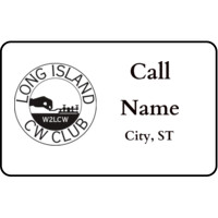 LICW Name Badge | Long Island CW